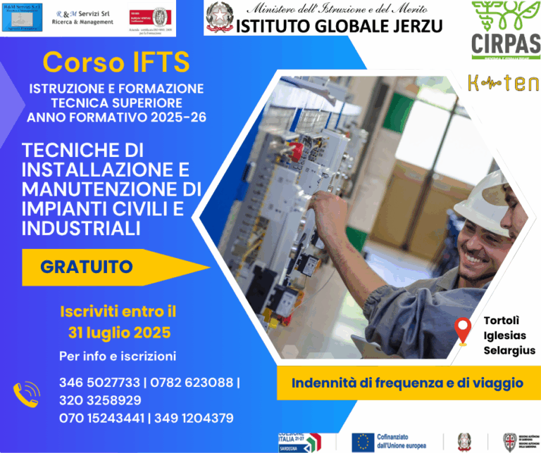 IFTS – Formazione Sardegna